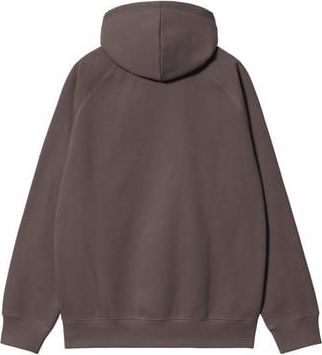 Carhartt Work in Progress Hoodie uni &agrave; capuche en coton m&eacute;lang&eacute;