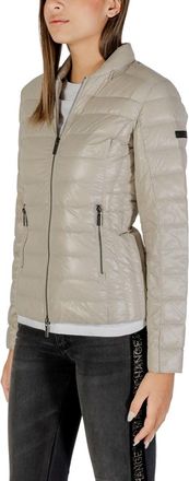 A|X Armani Exchange Quilted Polyamide Down Jacket - Beige