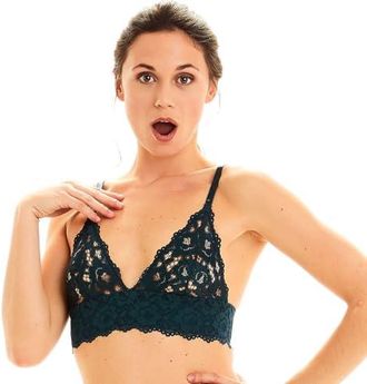 Pomm'Poire Lingerie Soutien-Gorge Triangle sans Armatures PARADOXE - Vert - 85A - Femme