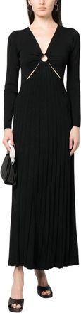 Michael Kors Femme, Robes, Noir, Taille: 40 FR Maxi Robes