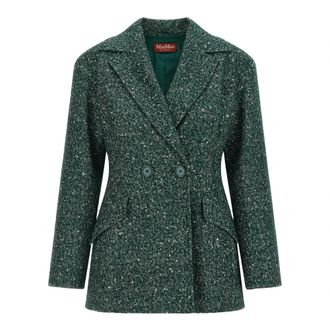 Max Mara Civada Blazer - - Jackets - Damen - Gr&uuml;n - XS