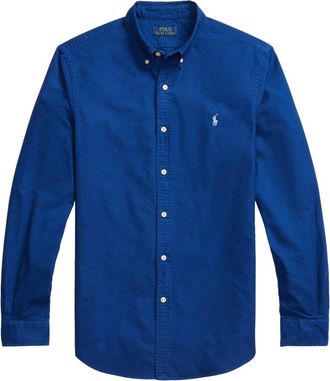 Polo Ralph Lauren Homme, Chemises, Bleu, Taille: S Chemise de Sport Bleue Chalet