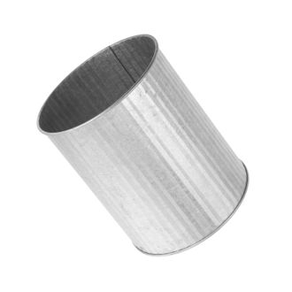 BESPORTBLE Blumeneimer Aus Verzinktem Metall Vintage Rustikaler Blumentopf Tafelaufsatz Blumenbehälter Für Garten Balkon Terrasse Wetterfester Pflanzeimer