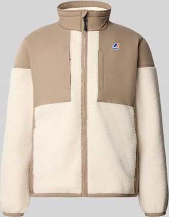 K-Way Regular Fit Fleecejacke mit Stehkragen Modell SIXTE 4.0 ORSETTO
