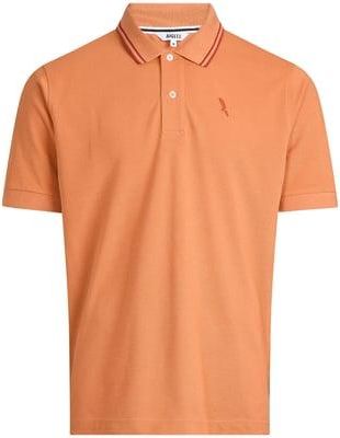 Aigle Polo &agrave; manches courtes en coton m&eacute;lang&eacute;