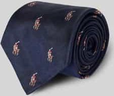 Polo Ralph Lauren Seidenkrawatte mit Logo-Stitching
