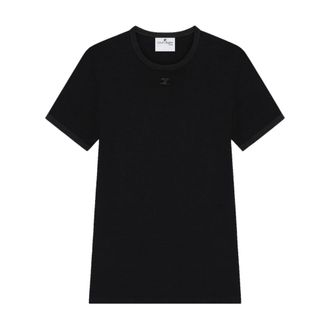 Courr&egrave;ges Homme, Tops, Noir, Taille: S Courr&egrave;ges T-shirts et Polos Noir