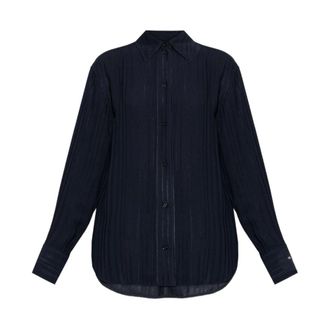 Victoria Beckham Pyjamashirt - - Blouses & Shirts - Damen - Blau - 2XS