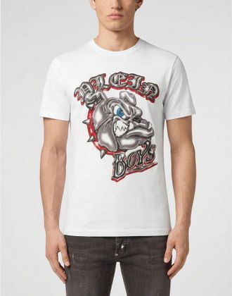 Philipp Plein T-Shirt Kurzarm-Rundhals-T-Shirt