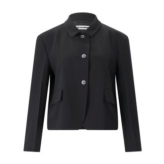Jil Sander Damen, Jacken, Schwarzk, SGr&ouml;&szlig;e