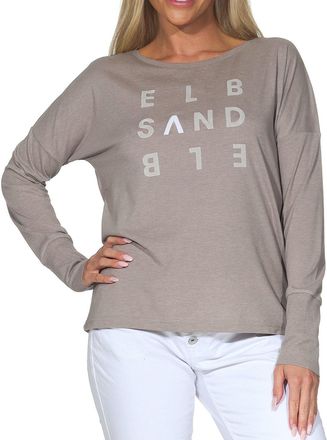 Elbsand Ingiara Damen Langarm T-Shirt, Longsleeve Shirt, Rundhalsausschnitt