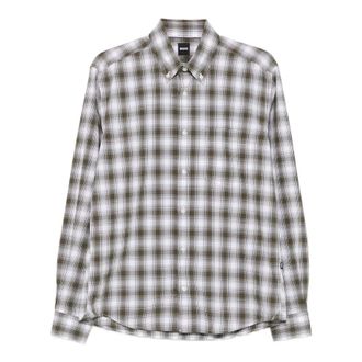 HUGO BOSS Baumwollhemd - - Shirts - Herren - Mehrfarbig - L