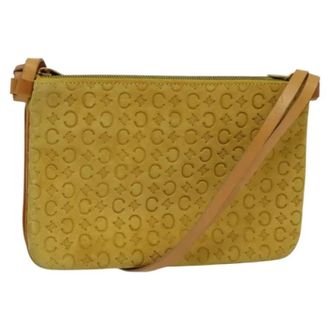 Celine Pre-owned Daim sacs-celine - Femme - Pre-owned - Jaune - Taille: ONE Size
