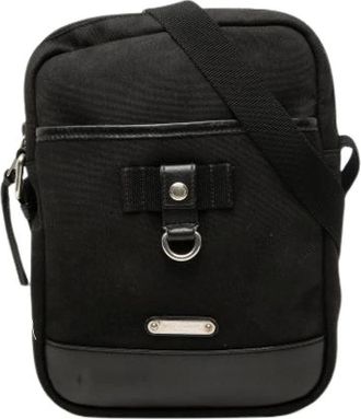 Saint Laurent Sac bandouli&egrave;re Rivington Pre-owned - Femme - Pre-owned - Noir - Taille: ONE Size