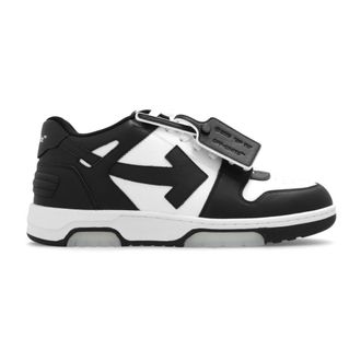 Off-white Out Of Office Calf Leather Sneaker - - Shoes - Herren - Schwarzk - 40 EU