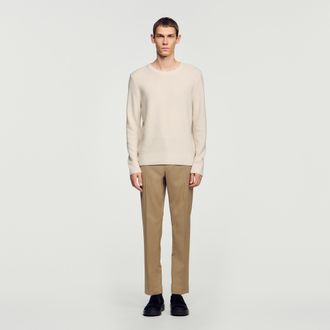 Sandro Pull col rond en point de riz