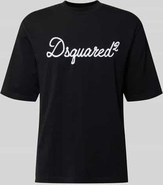 Dsquared2 Loose Fit T-Shirt aus reiner Baumwolle