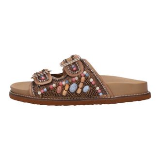Inuovo Bunte Perlen-Sandalen - - Shoes - Damen - Mehrfarbig - 39 EU