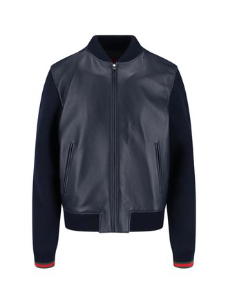 Gucci Bomberjacke Aus Lammnappa