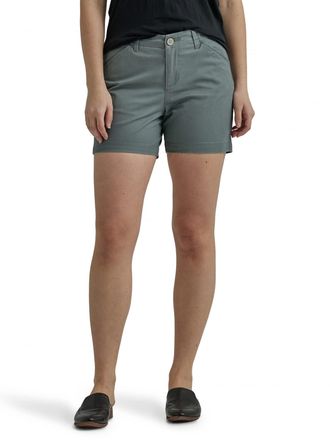 Lee Legendäre Chino-Shorts für Damen, 12,7 cm, Fort Green, 48
