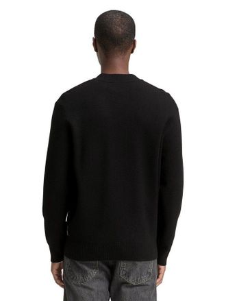 Tom Tailor Strickpullover mit Rippb&uuml;ndchen