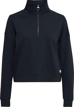 Oxmo Grethe Troyer Sweatshirt Herren Pullover Sweater mit Stehkragen, Größe:L, Farbe:Total Eclipse (194010)