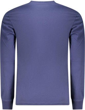 Timberland Logo-Embroidered Cotton T-Shirt - Blue