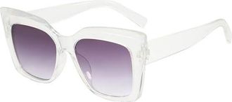 Generic Lunettes De Soleil Vacances For Hommes En Plein Air, Monture Large, Sport, Femmes, Voyage(Clear)