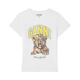Ganni Damen, Oberteile, Wei&szlig;, XSGr&ouml;&szlig;e