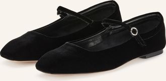 Aeyde Mary-Jane-Ballerinas Uma schwarz