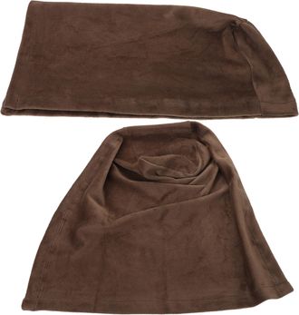 BESPORTBLE Elastische Sofaarmlehnenbez&uuml;ge aus Dehnbarem Material Braun 1 Paar Waschbar Universell Passend f&uuml;r Sofa und Sessel Pflegeleichter Armlehnenschutz f&uuml;r 