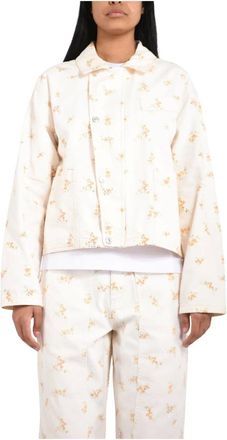 Msgm Msgm, Femme, Vestes, Blanc, Taille: 36 FR Winter Vestes