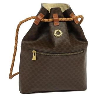 Celine Pre-owned Cuir sacs-dos - Femme - Pre-owned - Brun - Taille: ONE Size