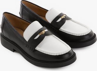 Michael Kors Mocassins bicolores en cuir