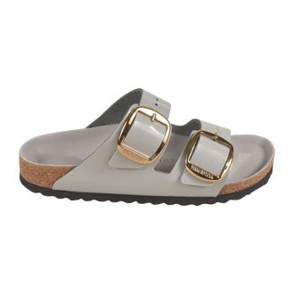 Birkenstock Bequeme- schmale Sommersandalen - - Shoes - Damen - Grau - 40 EU