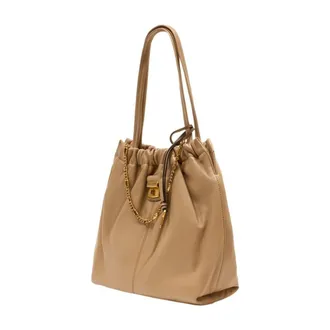 Marc Jacobs Womens The Tote - Marc Jacobs Leather Brown Lambskin Bags Totes-Shopping-Bags