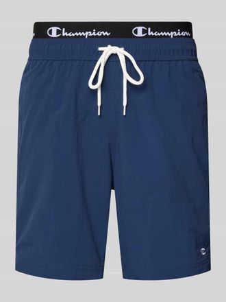 Champion Badehose mit Label-Details und Ges&auml;&szlig;tasche
