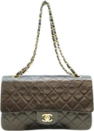 Chanel Sac bandouli&egrave;re vintage Pre-owned - Femme - Pre-owned - Brun - Taille: ONE Size