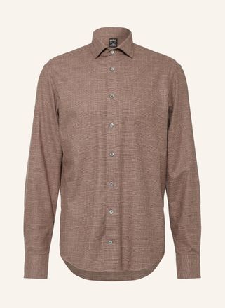 van Laack Van Laack Flanellhemd Vl-Rikos-Tfk Tailor Fit braun