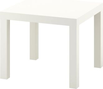 IKEA Ikea Lack - Kleiner Couchtisch, Beistelltisch (Weiß)