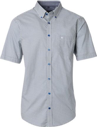 Casamoda Freizeithemd Kurzarm Print Casual Fit