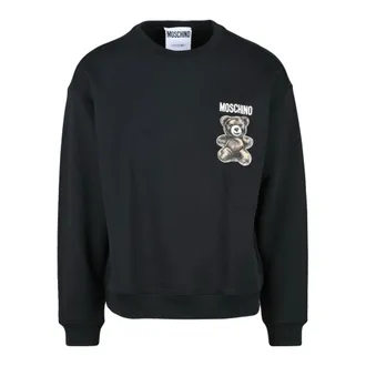 Moschino Herren, Sweatshirts & Hoodies, Schwarzk, XLGr&ouml;&szlig;e