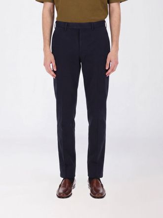Ermenegildo Zegna Pantalon chino slim fit en coton avec passants et poches italiennes