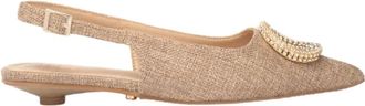 Twentyfourhaitch Femme, Chaussures, Beige, Taille: 40 EU Malvarosa Ballerina