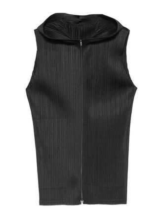 Pleats Please Issey Miyake Pantalons D&eacute;contract&eacute;s - Noir