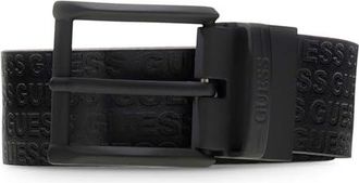 Guess Cuir ceinture Adjustable And Reversible Belt W115 Black noir raccourcissable r&eacute;versible