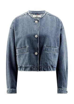 Riani Cropped Jacke aus Denim