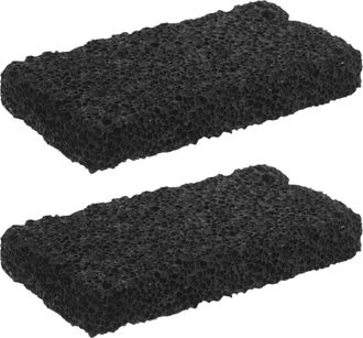 Garneck 2 St&uuml;ck 2 St&uuml;ck Duftdiffusoren aus Schwarzem Lavagestein Unregelm&auml;&szlig;ige Aromatherapie Steine 10X5X1,5cm Tragbare Passive Duftsteine f&uuml;r Zuhause Auto un