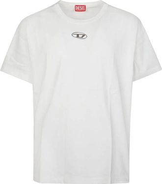 Diesel Homme, Tops, Blanc, Taille: XL T-Norm Iod T-Shirt