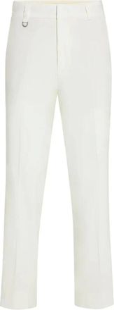 Paolo Pecora Homme, Pantalons, Blanc, Taille: S Pantalone Tessuto
